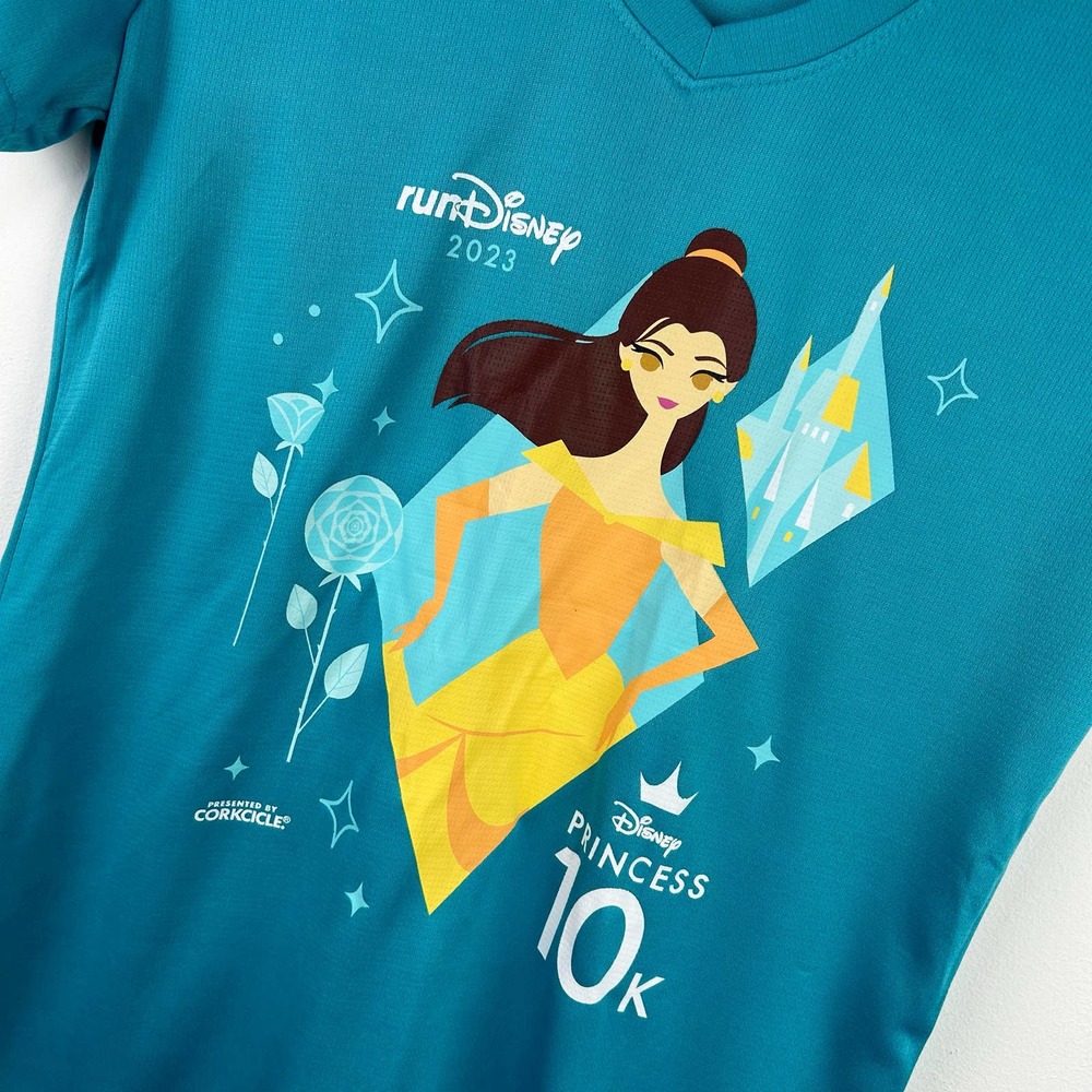 Run Disney 2023 Princess Fairy Tale Challenge 10k Tee… - Gem